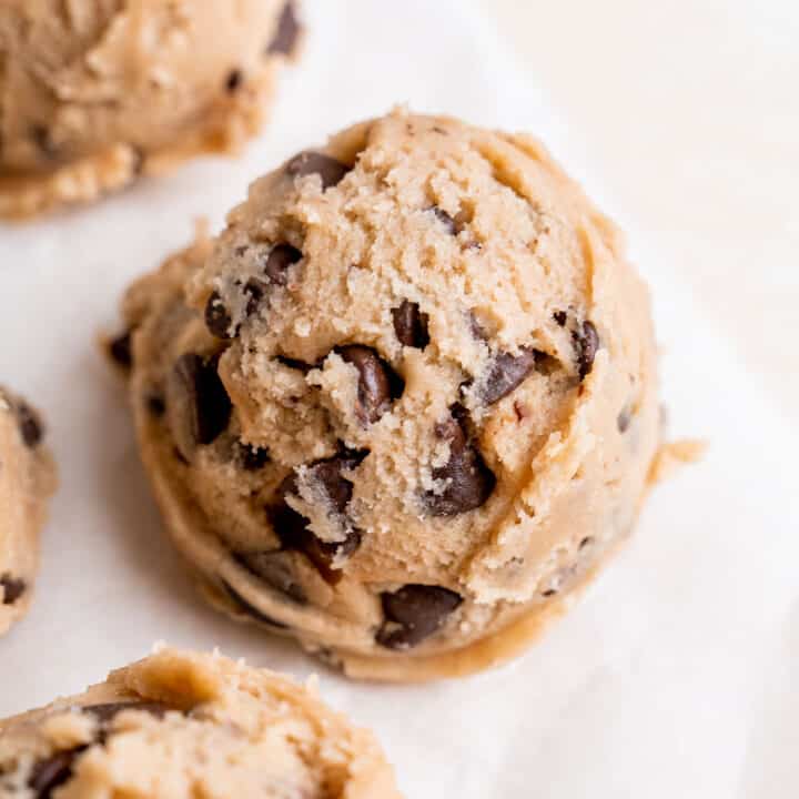 Edible Chocolate Chip Cookie Dough – Broken Oven Baking