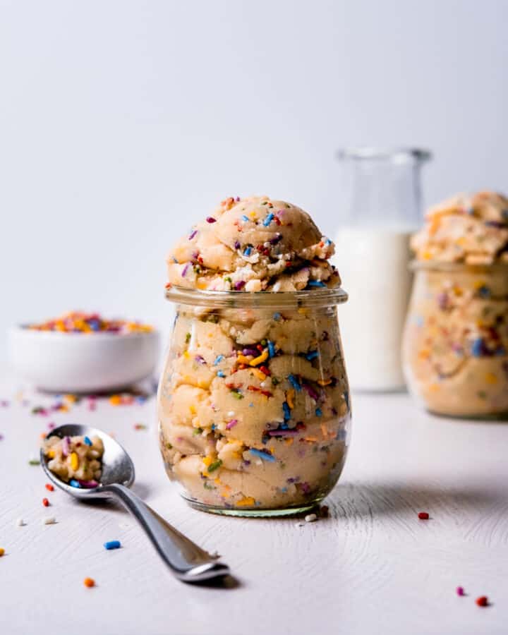 Edible Funfetti Cookie Dough – Broken Oven Baking Company