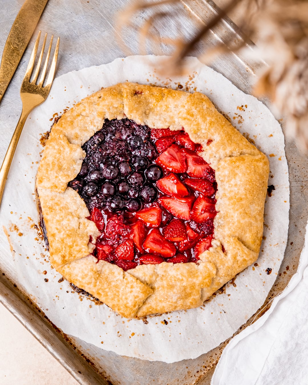 Mixed Berry Galette – Broken Oven Baking