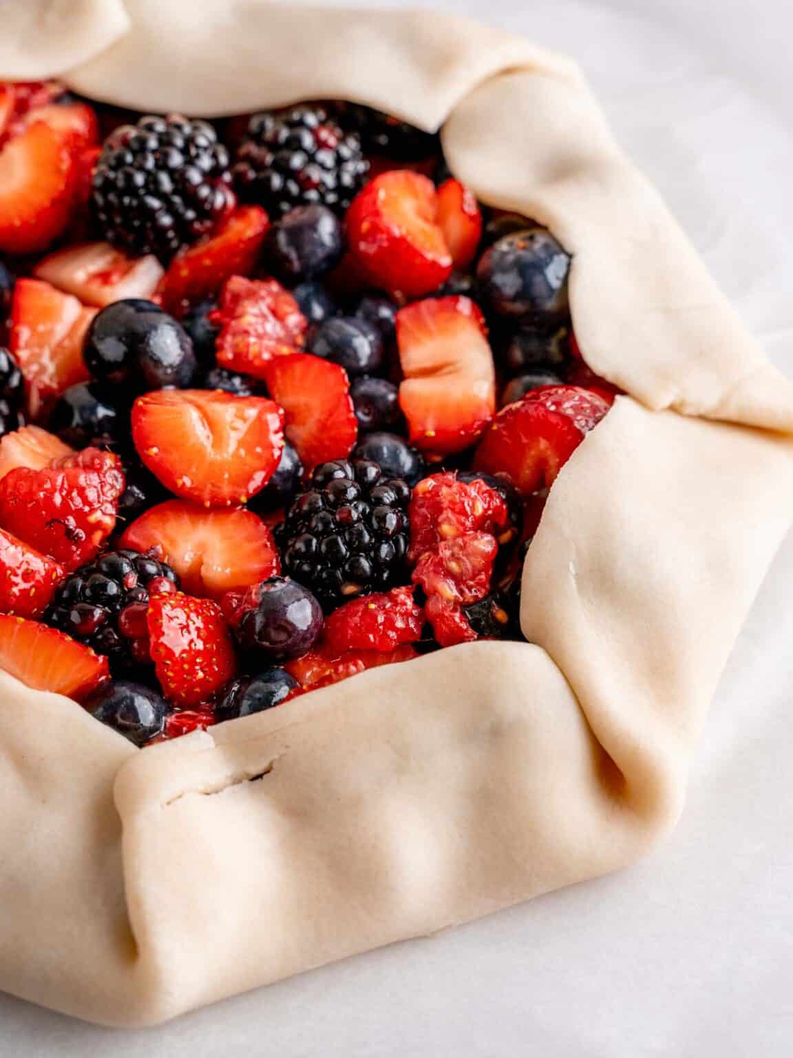 Easy Mixed Berry Galette Recipe – Broken Oven Baking