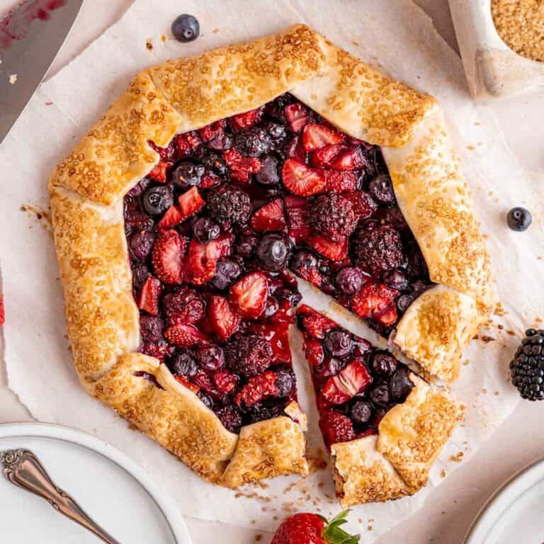 Easy Mixed Berry Galette Recipe – Broken Oven Baking