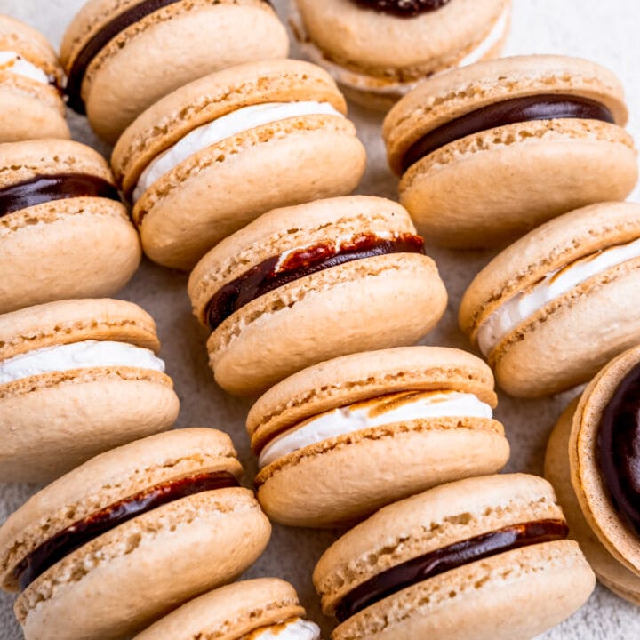 S'mores Macarons – Broken Oven Baking