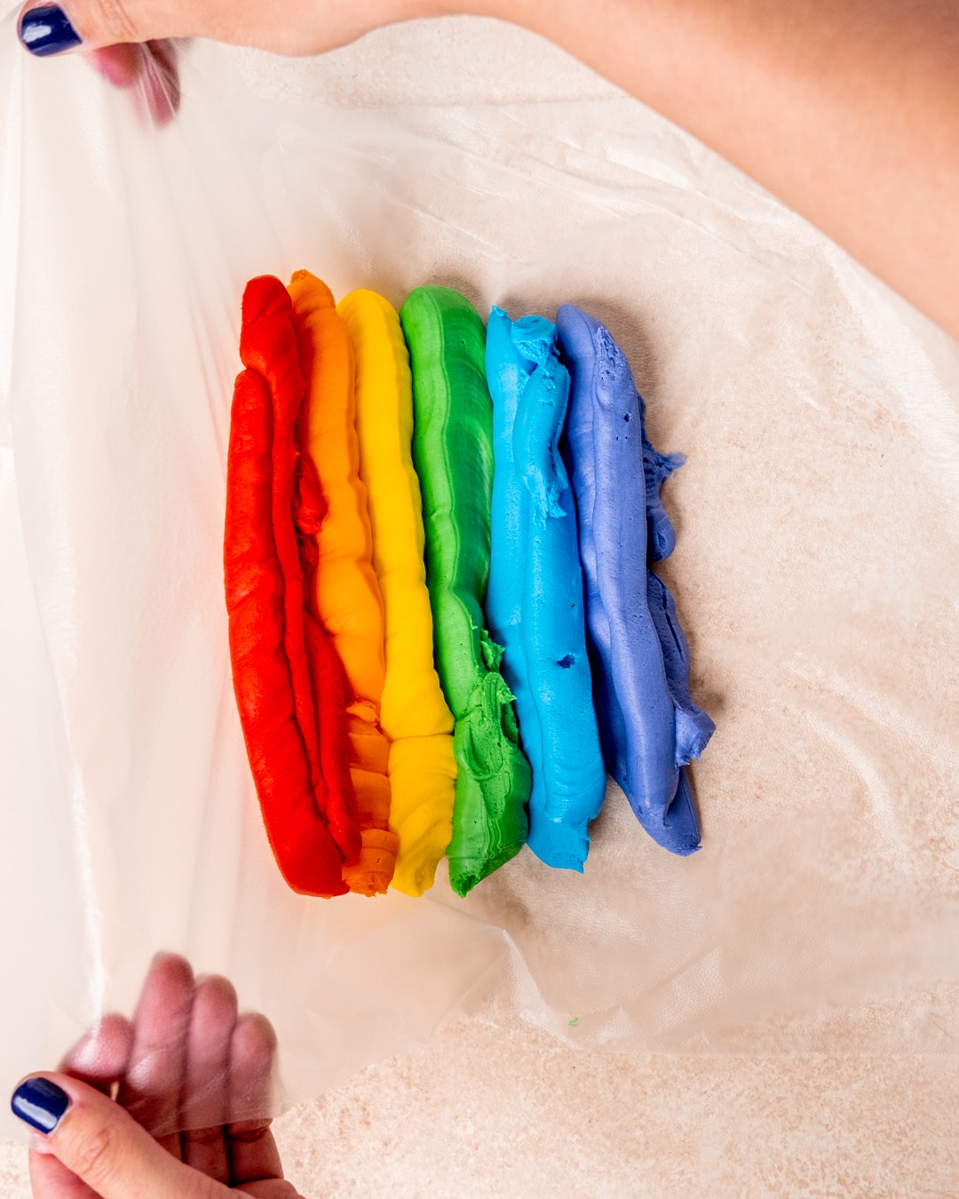 Rainbow Macarons – Broken Oven Baking