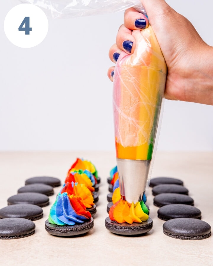 Rainbow Macarons – Broken Oven Baking