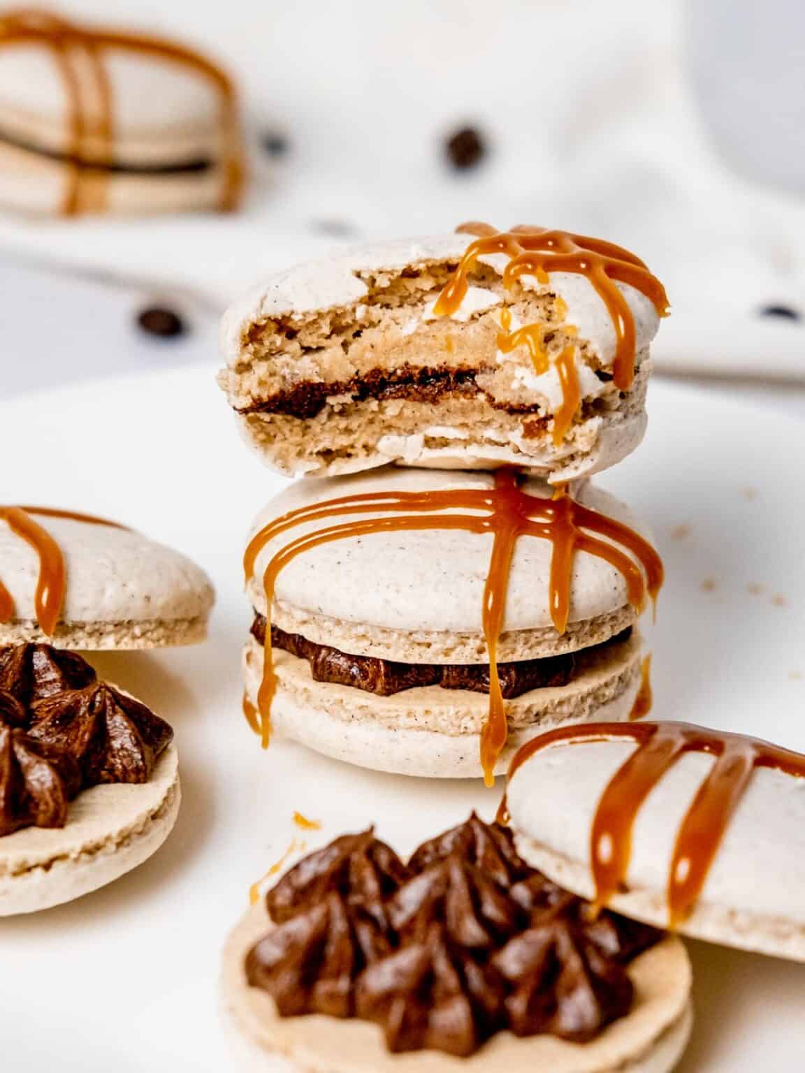Dirty Chai Macarons – Broken Oven Baking Company