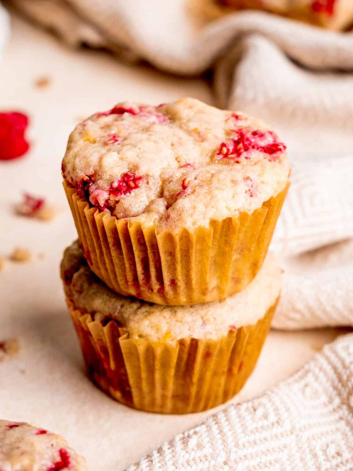 The Best Lemon Raspberry Muffins – Broken Oven Baking