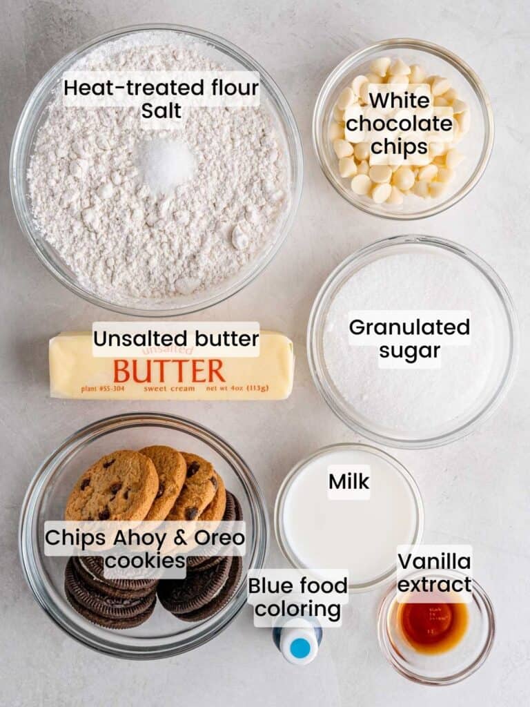 Cookie Monster Edible Cookie Dough – Broken Oven Baking