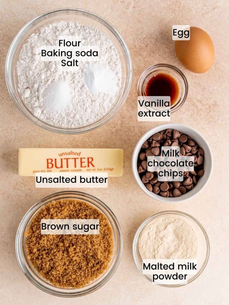 Chewy Malted Milk Chocolate Chip Cookies – Broken Oven Baking