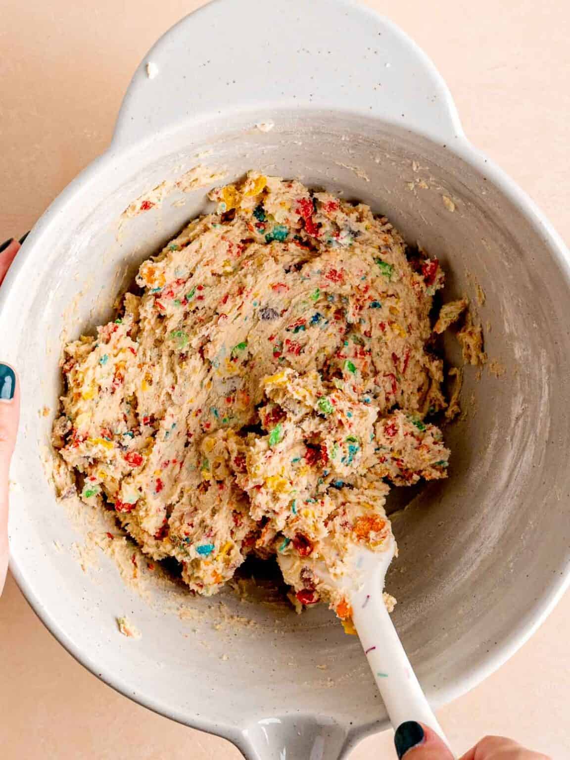 Fruity Pebble Marshmallow Cookies – Broken Oven Baking