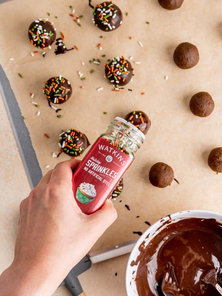 Christmas Cookie Truffles – Broken Oven Baking