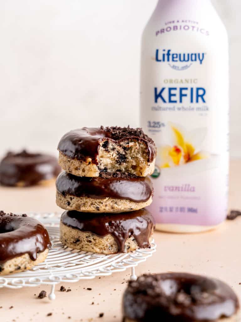 Cookies and Cream Donuts with Chocolate Ganache – Broken Oven Baking