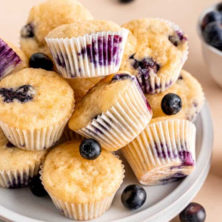 Best Mini Blueberry Muffins Recipe – Broken Oven Baking
