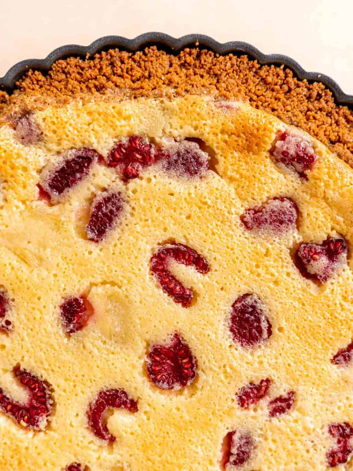 Pear and Raspberry Buttermilk Tart – Broken Oven Baking