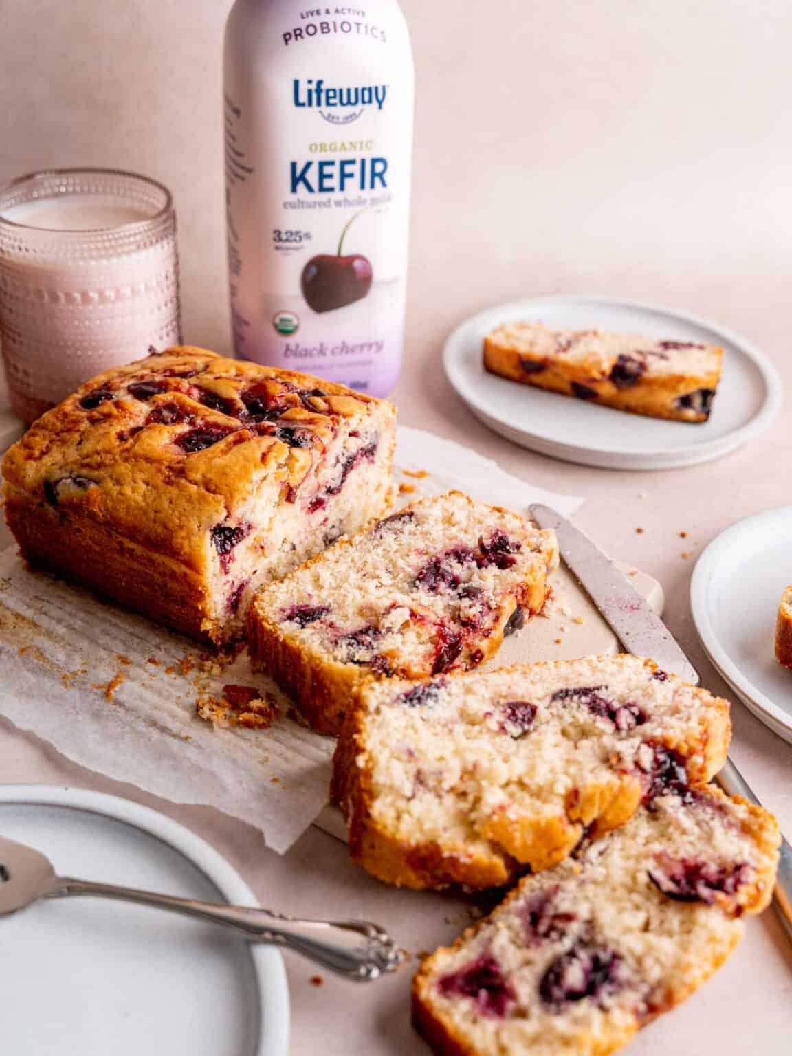 Cherry Loaf Cake – Broken Oven Baking