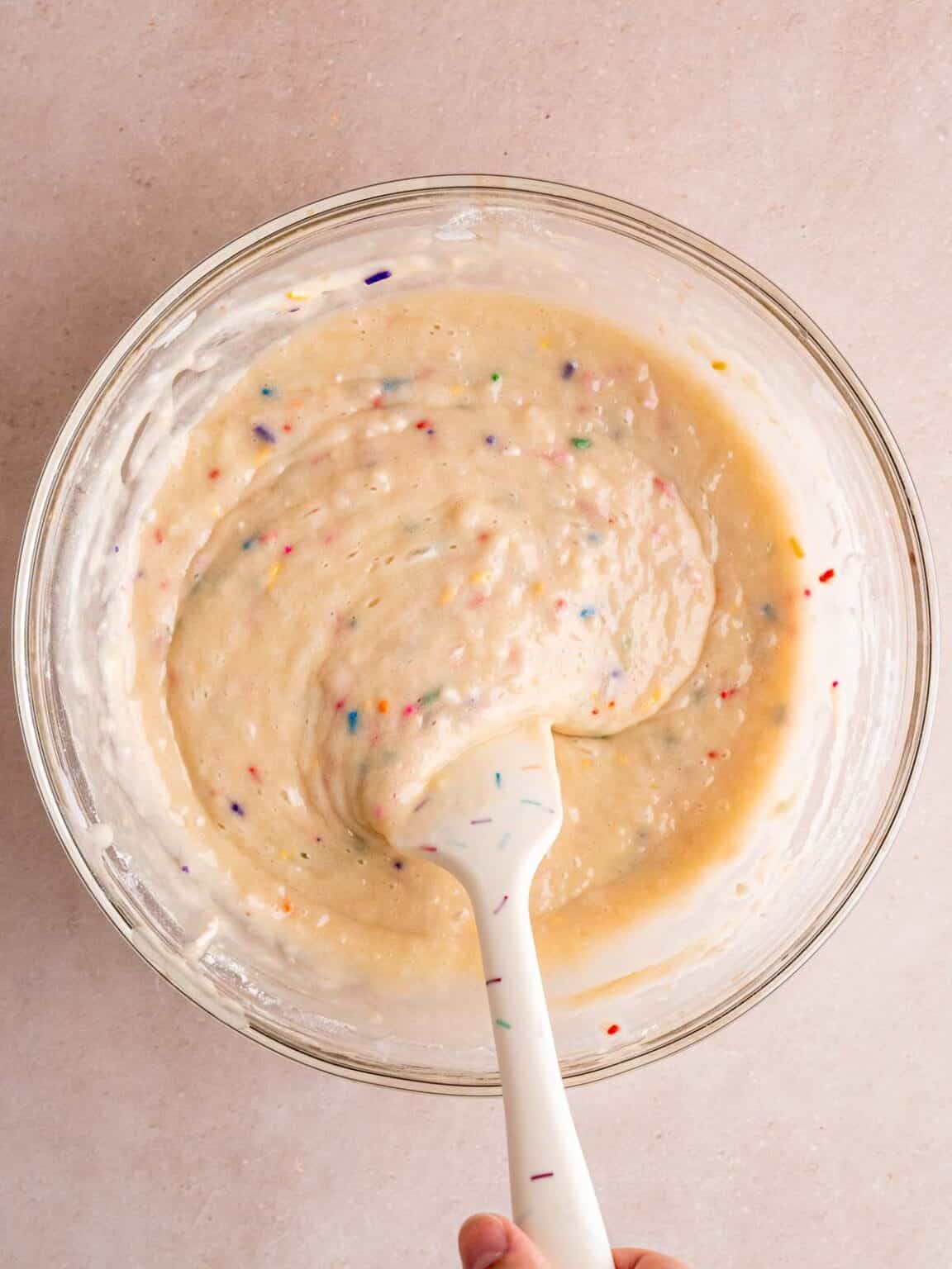 Easy Rainbow Sprinkle Cake with Vanilla Frosting – Broken Oven Baking