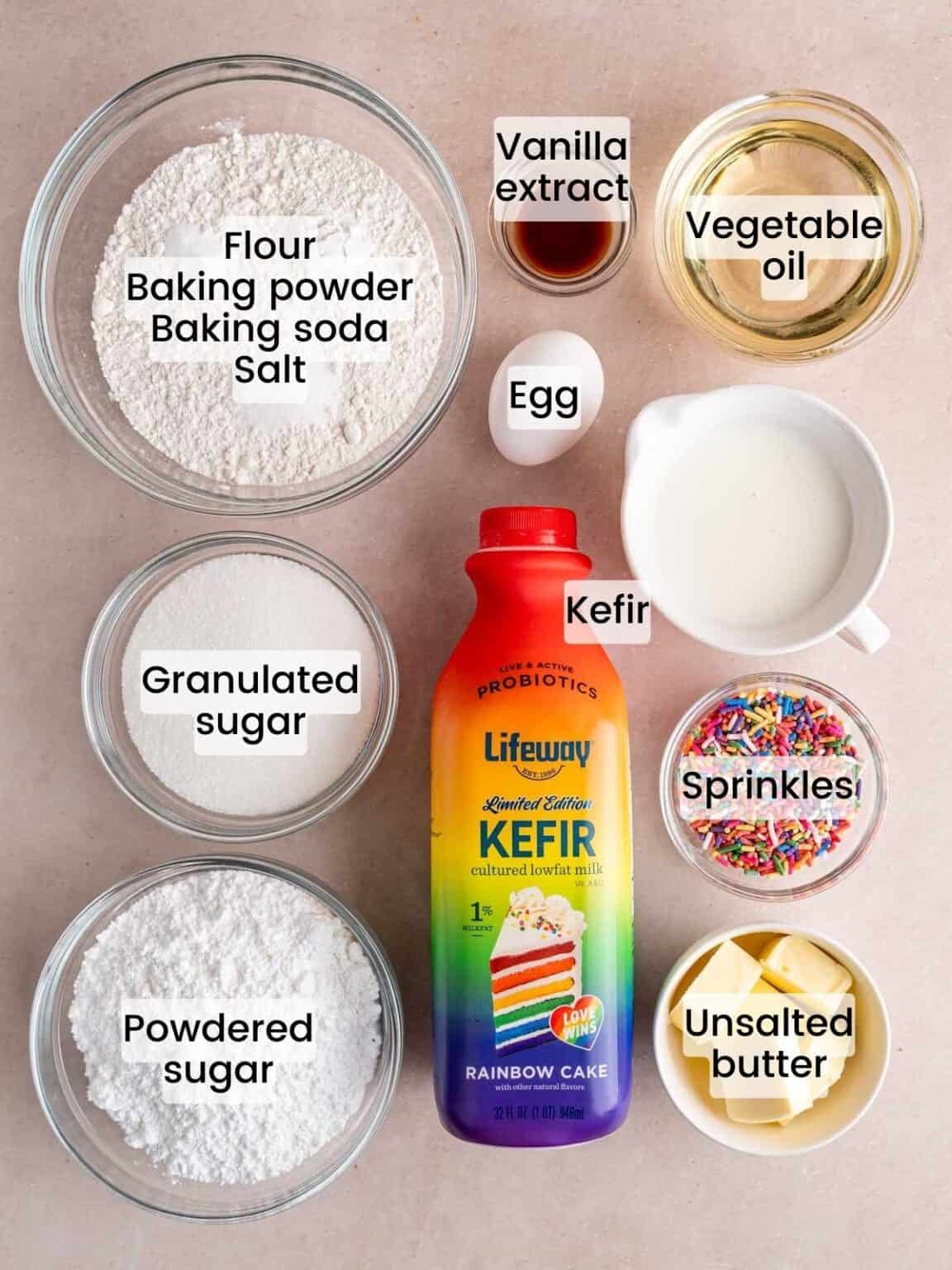 Easy Rainbow Sprinkle Cake with Vanilla Frosting – Broken Oven Baking
