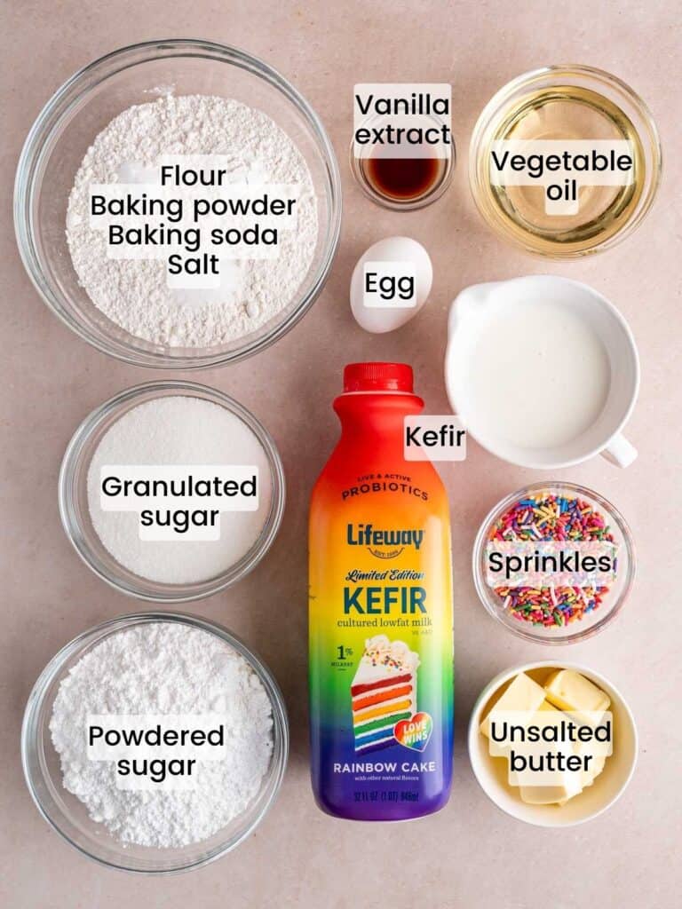 Easy Rainbow Sprinkle Cake with Vanilla Frosting – Broken Oven Baking