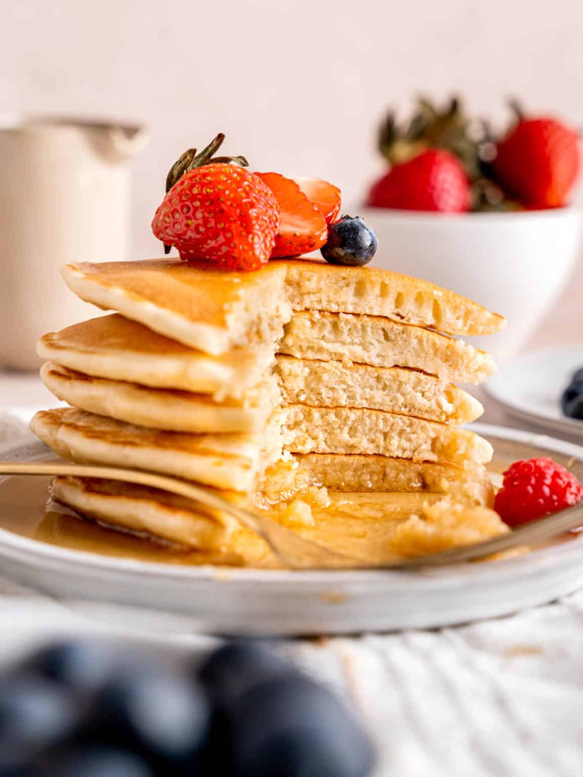 Fluffy Sourdough Discard Pancakes – Broken Oven Baking