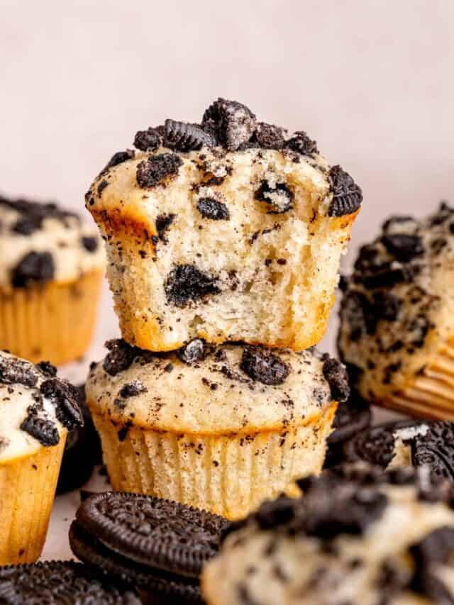 Easy Oreo Muffins – Broken Oven Baking