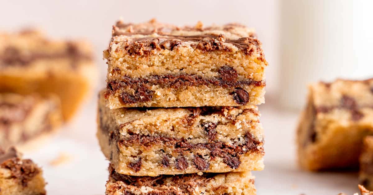 The Best Easy Nutella Bars – Broken Oven Baking