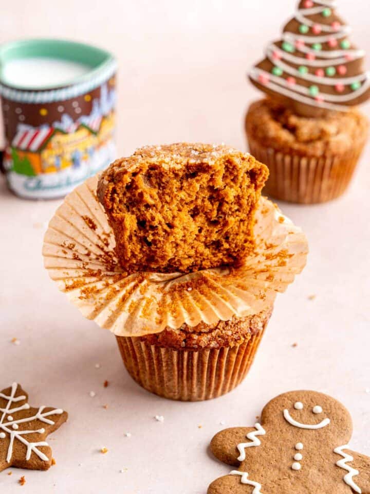 The Best Bakery-Style Gingerbread Muffins – Broken Oven Baking