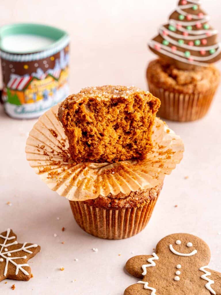 The Best Bakery-Style Gingerbread Muffins – Broken Oven Baking