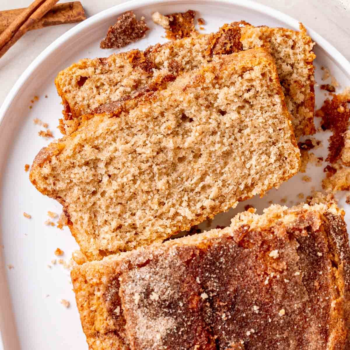 Snickerdoodle Bread (Quick and Easy!) – Broken Oven Baking