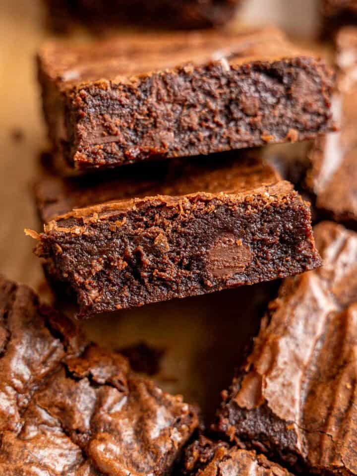 Fudgy Mini Brownie Bites – Broken Oven Baking